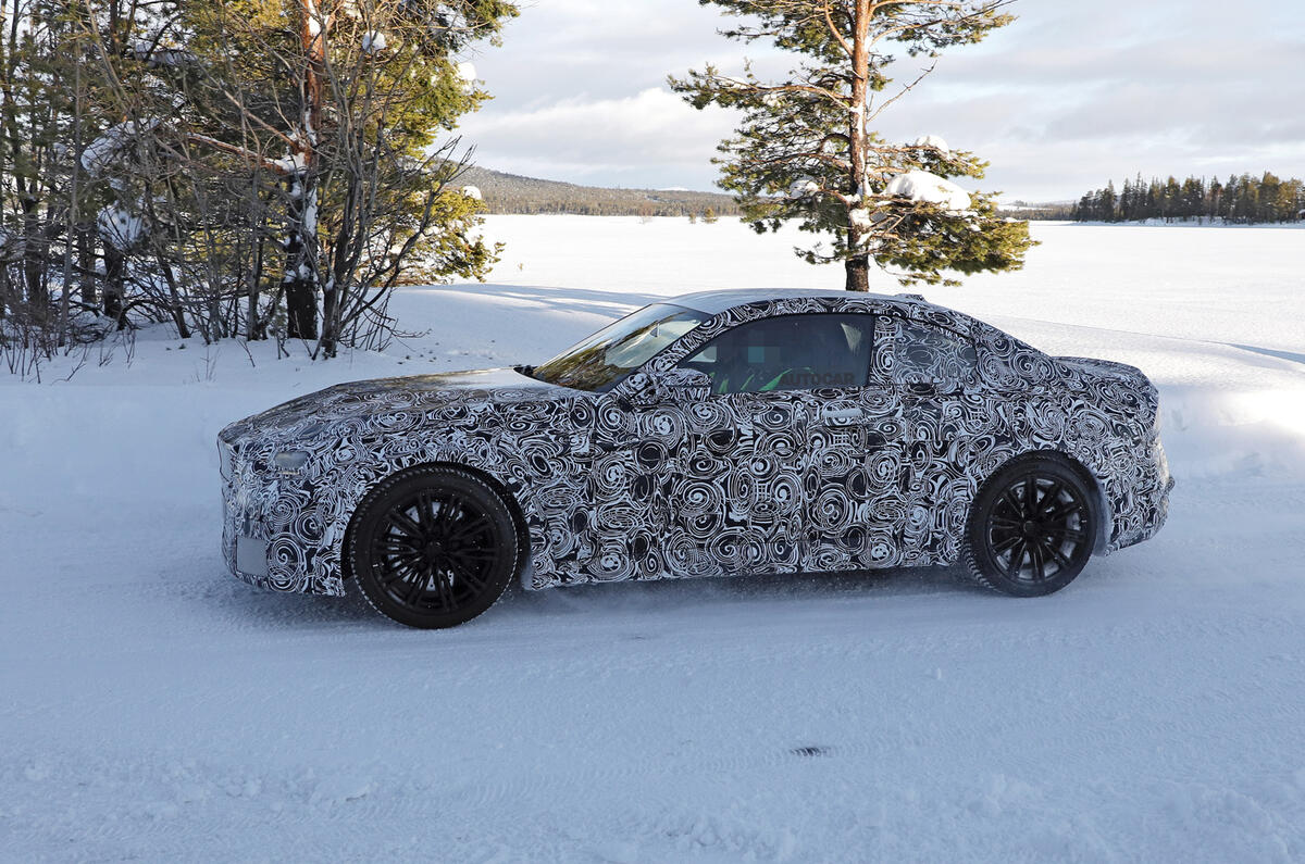 New 2022 BMW M2 coupe begins advanced road tests | Autocar