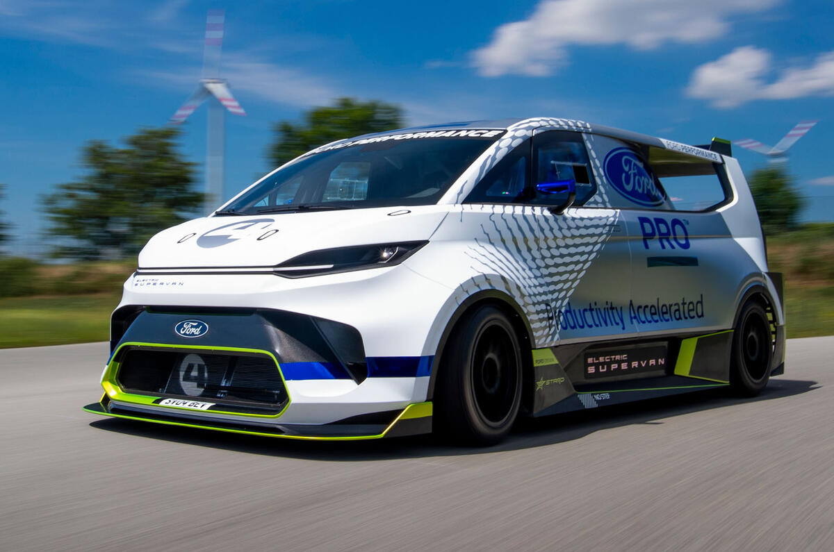 New Ford Supervan 4 is race-ready EV showcase with 1973bhp | Autocar