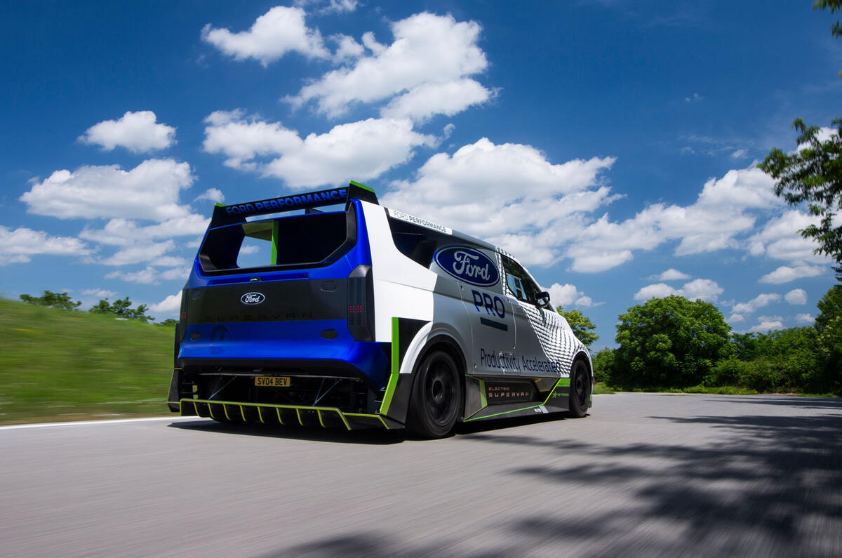 1973bhp Ford Supervan 4 to tackle Pikes Peak in event's 101st year ...