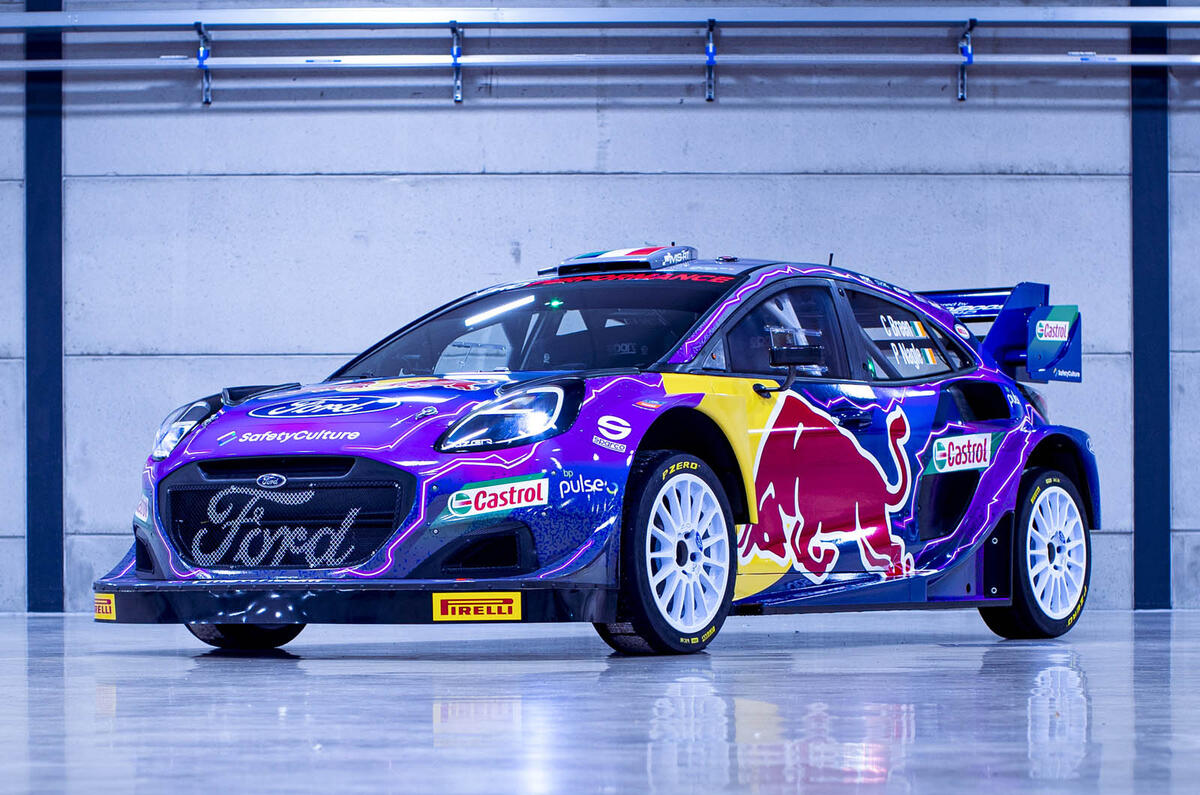 Ford Puma Rally1: 500bhp WRC hybrid racer officially revealed | Autocar