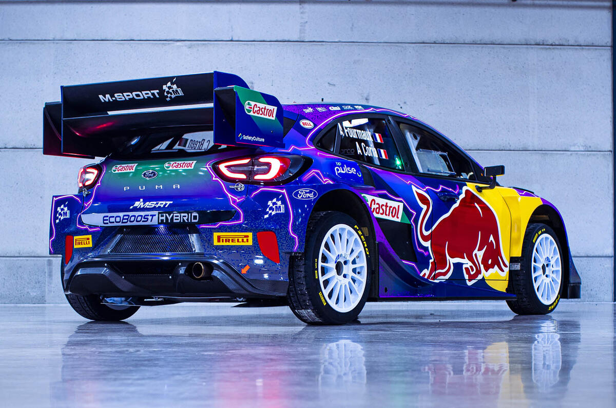 Ford Puma Rally1: 500bhp WRC hybrid racer officially revealed | Autocar