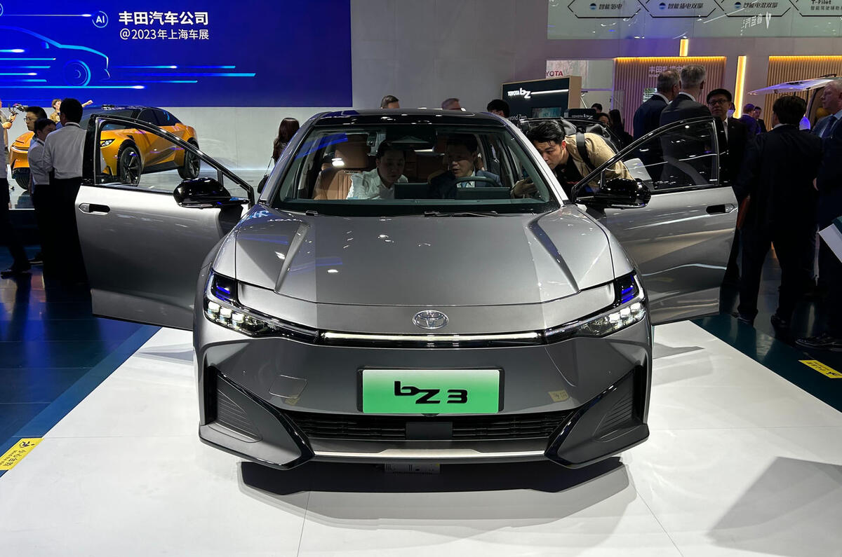 Toyota bZ3 saloon is Tesla Model 3 rival with 372-mile range | Autocar