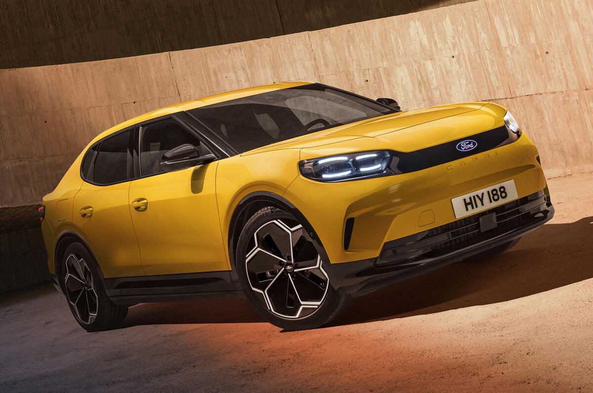 Electric Ford Capri is saloon-SUV with sports car pace | Autocar