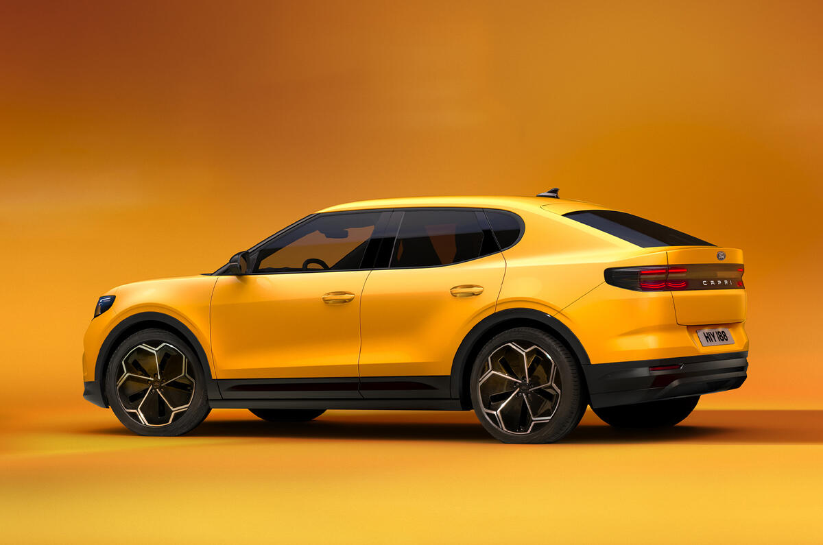 Electric Ford Capri is saloon-SUV with sports car pace | Autocar