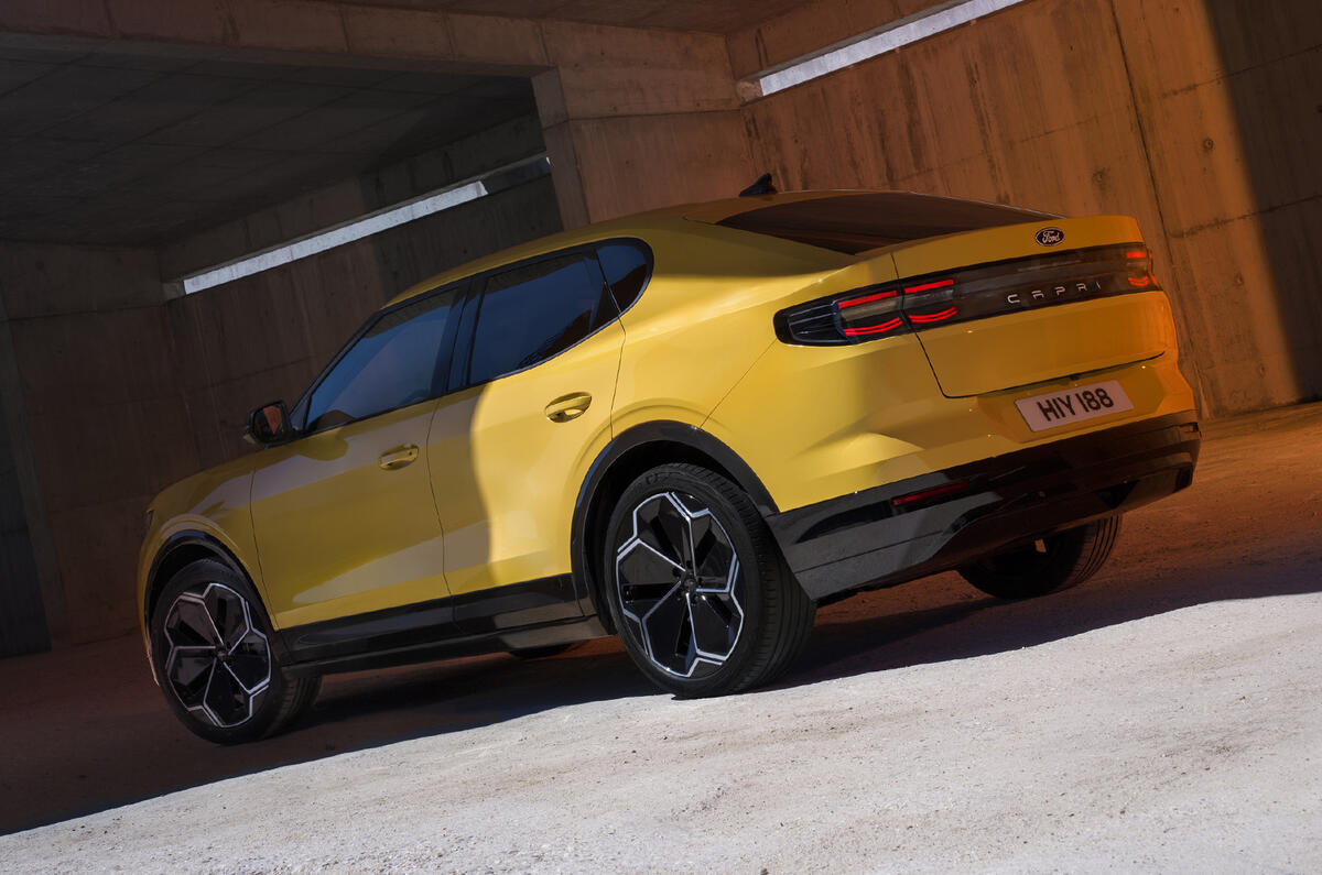Electric Ford Capri is saloon-SUV with sports car pace | Autocar