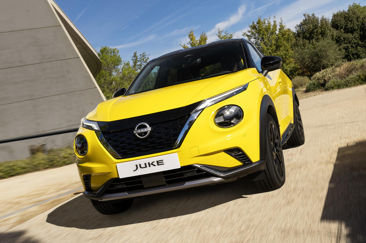 Nissan Juke revamped with bigger touchscreen and improved quality | Autocar