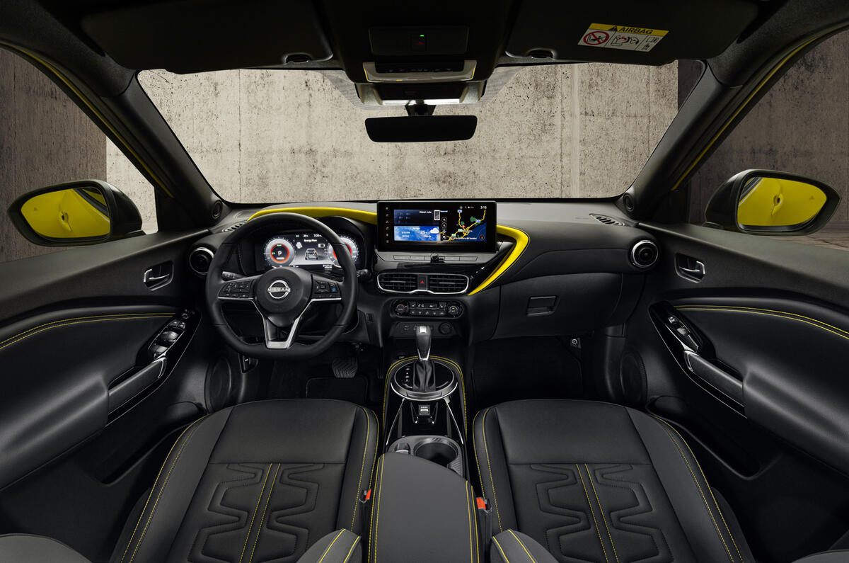 Nissan Juke revamped with bigger touchscreen and improved quality | Autocar