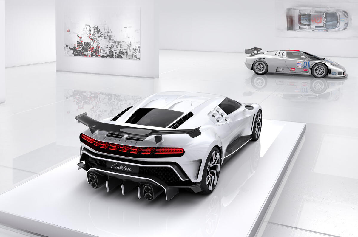 Bugatti unveils £7.4m limited-run Centodieci hypercar | Autocar