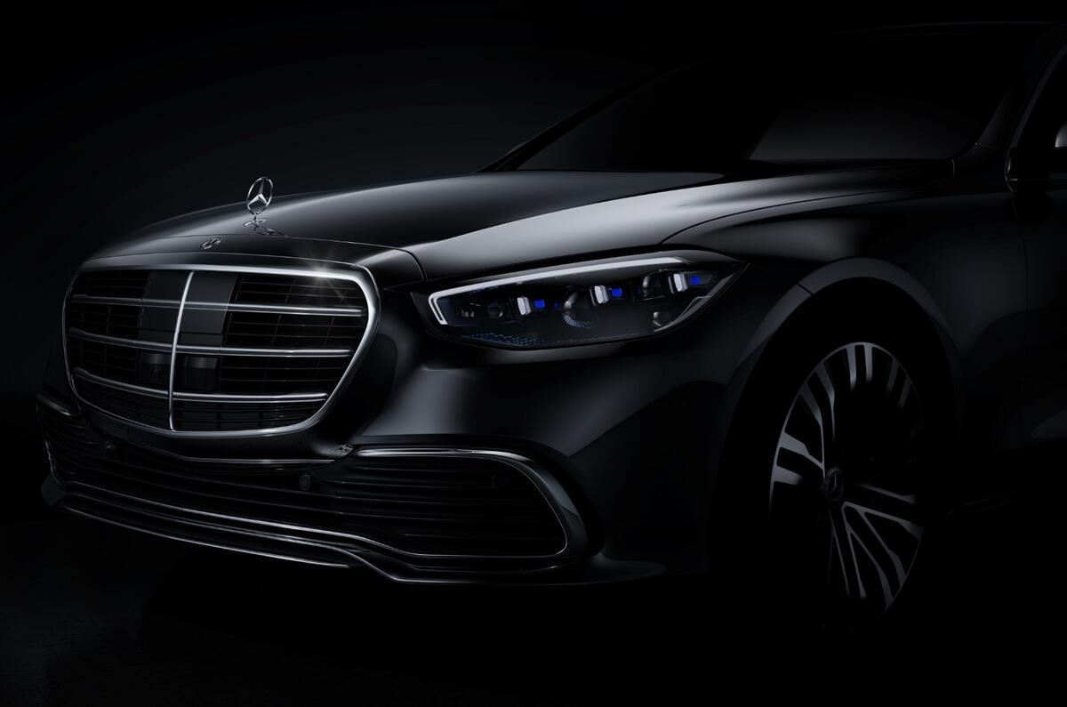 Mercedes-Benz reveals first official image of new S-Class | Autocar