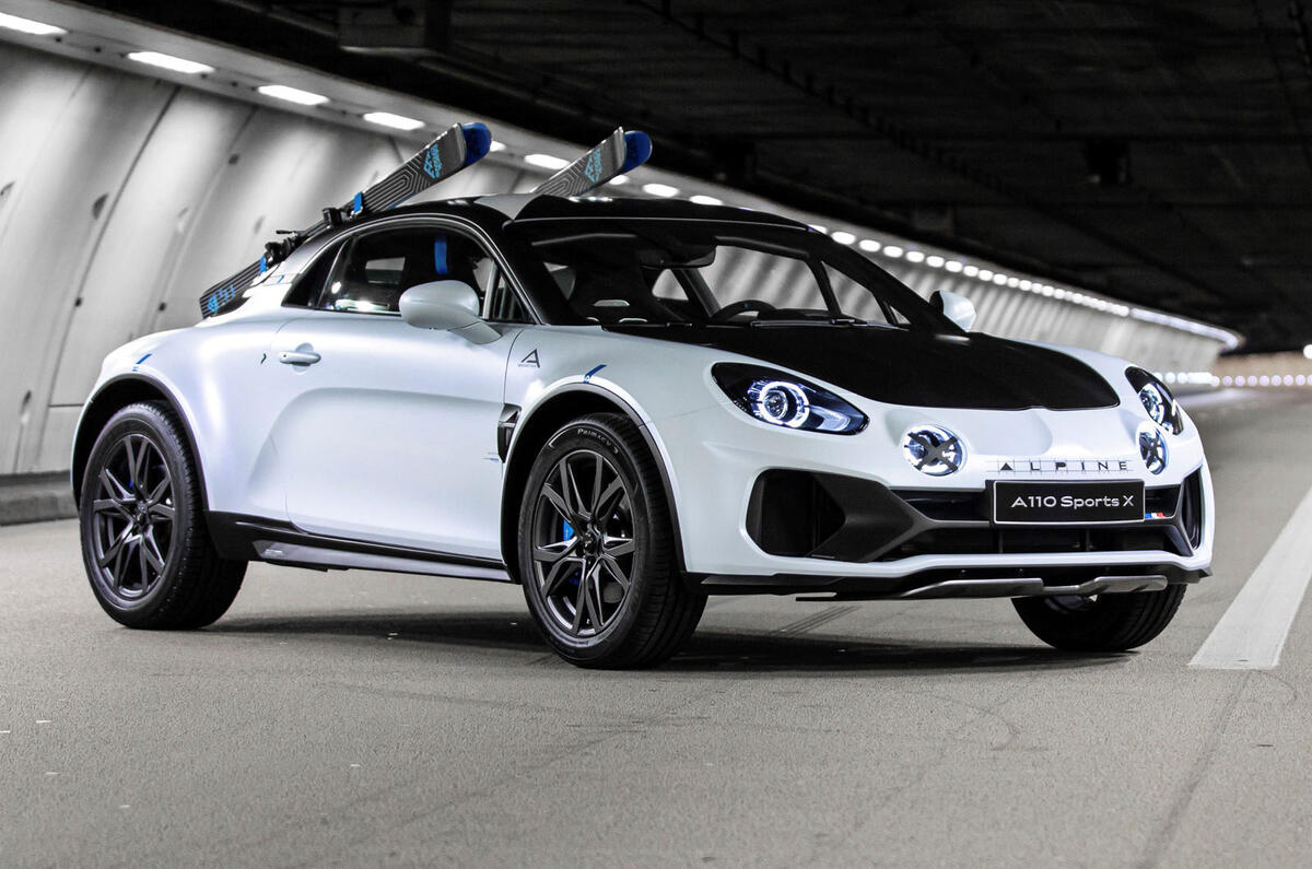 Alpine unveils rally-inspired A110 SportsX concept | Autocar