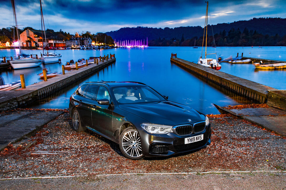 Festive road trip: Christmas hamper hunting in a BMW 520d Touring | Autocar