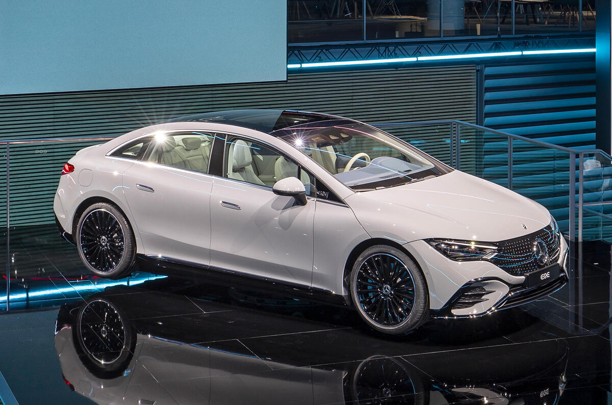2022 Mercedes-Benz EQE is electric E-Class equivalent | Autocar
