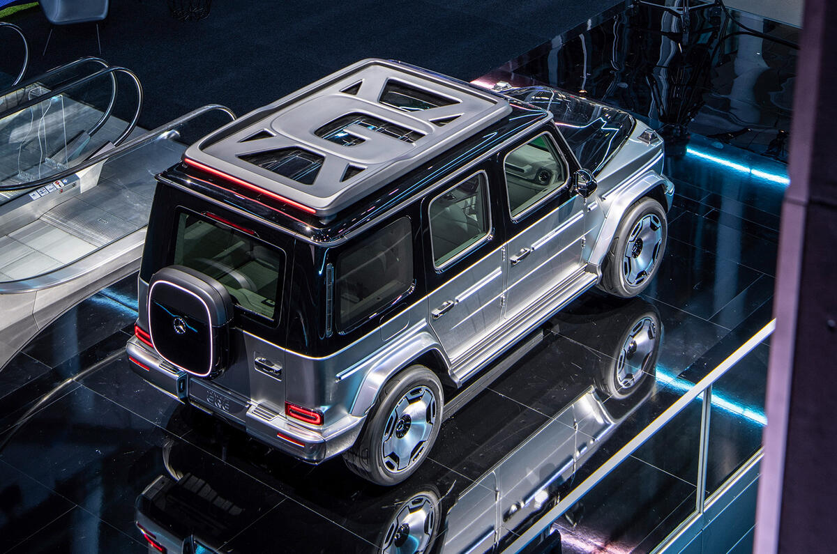 Mercedes-Benz EQG concept to become electric G-Class by 2025 | Autocar