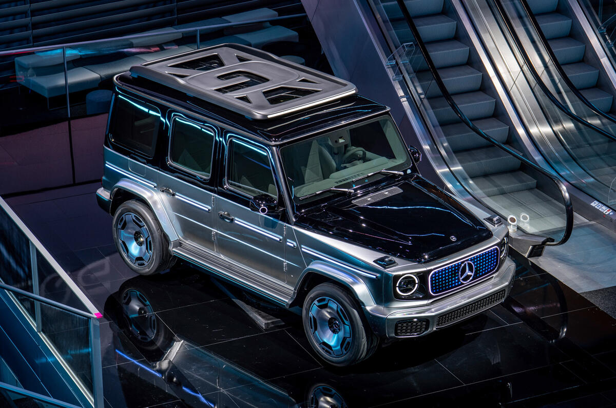 Mercedes-Benz EQG concept to become electric G-Class by 2025 | Autocar