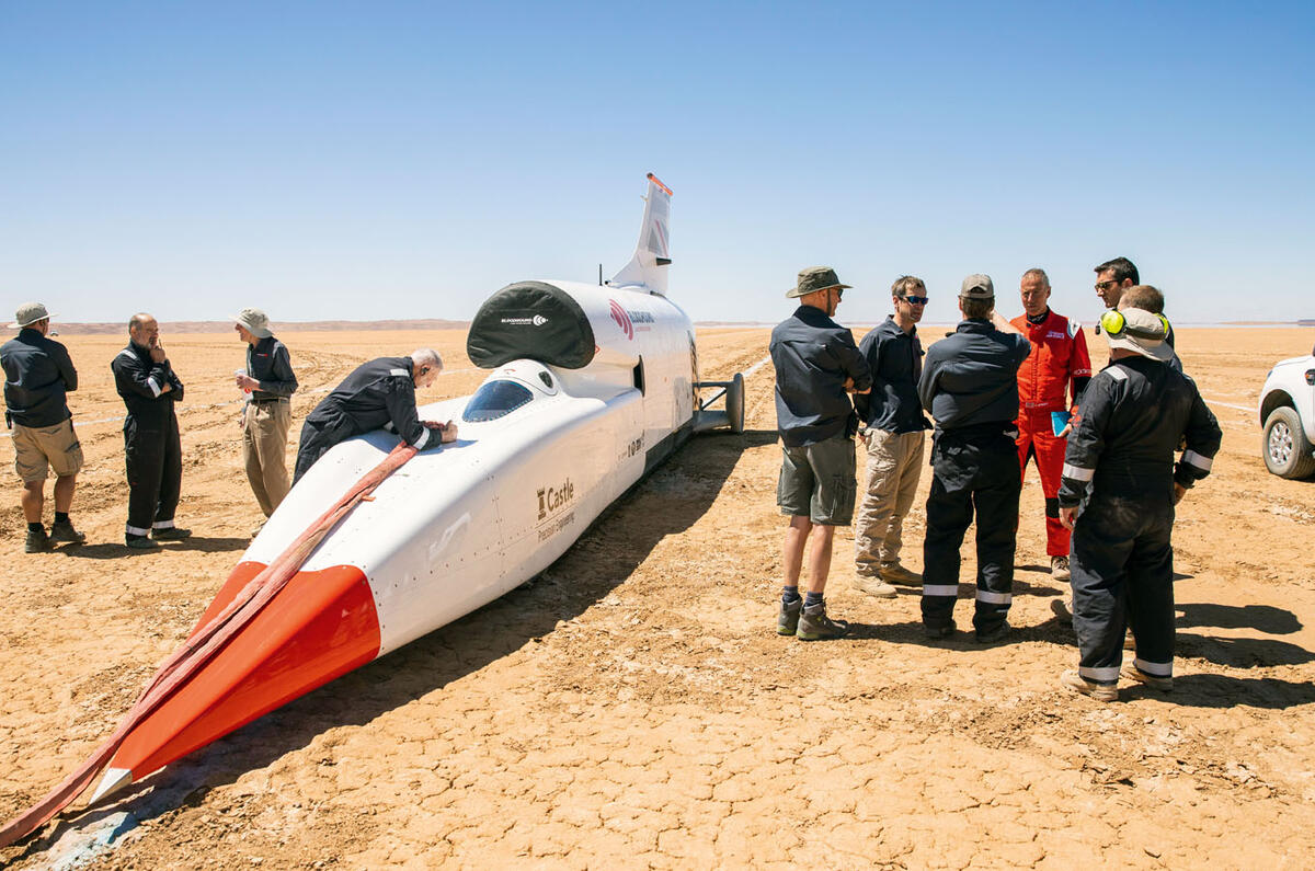 In pursuit of 800mph: How Bloodhound aims to break the land speed ...