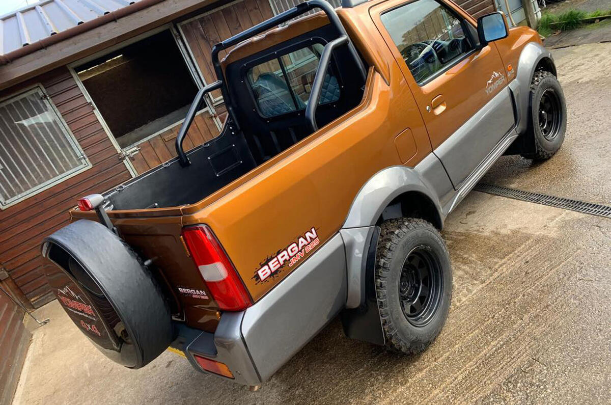 British start-up reveals Suzuki Jimny-based Yomper pick-up | Autocar