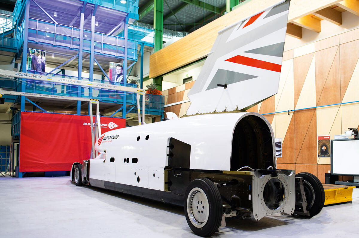 In pursuit of 800mph: How Bloodhound aims to break the land speed ...