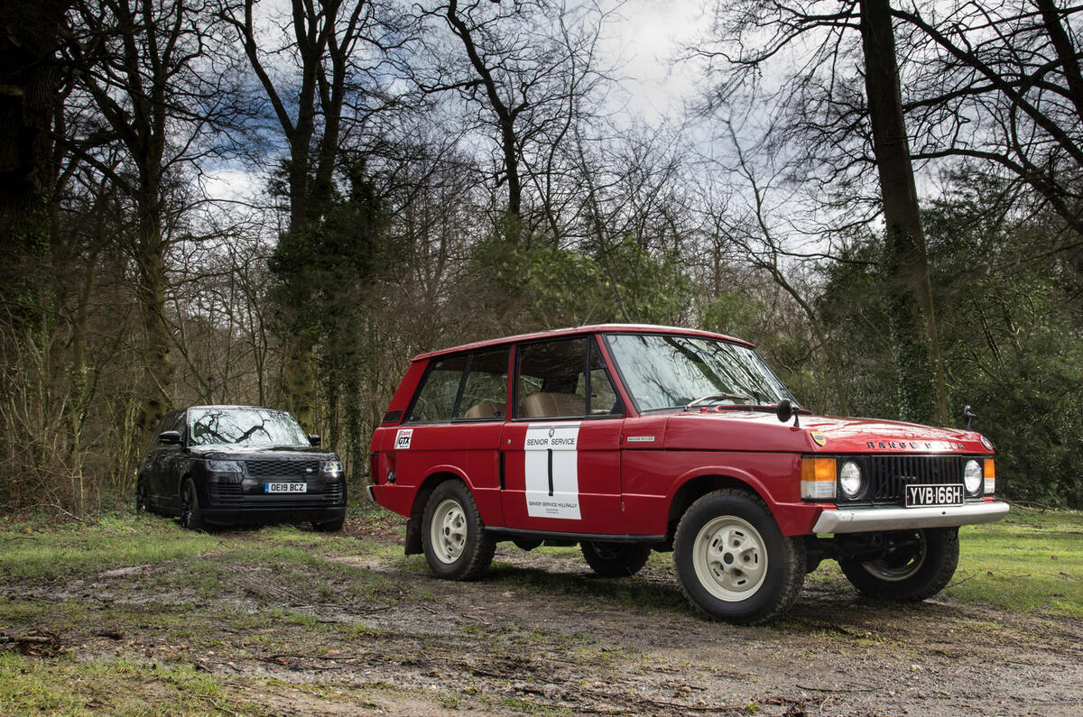 50 years of Range Rover: Mk1 prototype meets latest generation | Autocar