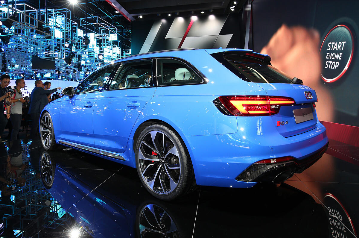 New Audi RS4 Avant unveiled with 125lb ft torque boost | Autocar