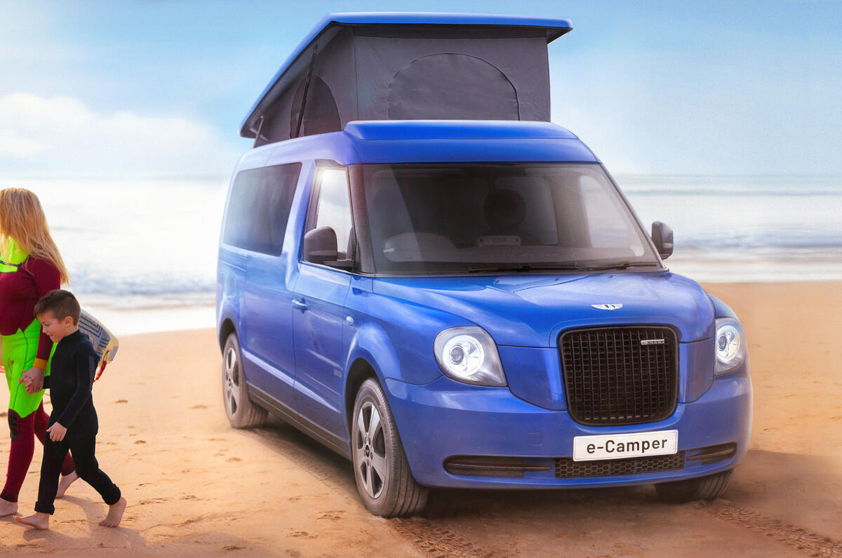 New LEVC range-extender camper van due with 60-mile EV range | Autocar