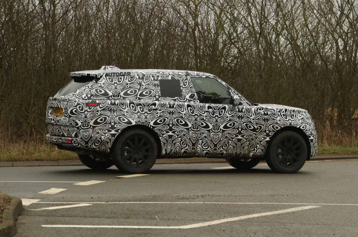 2022 Range Rover Sport begins winter test phase | Autocar