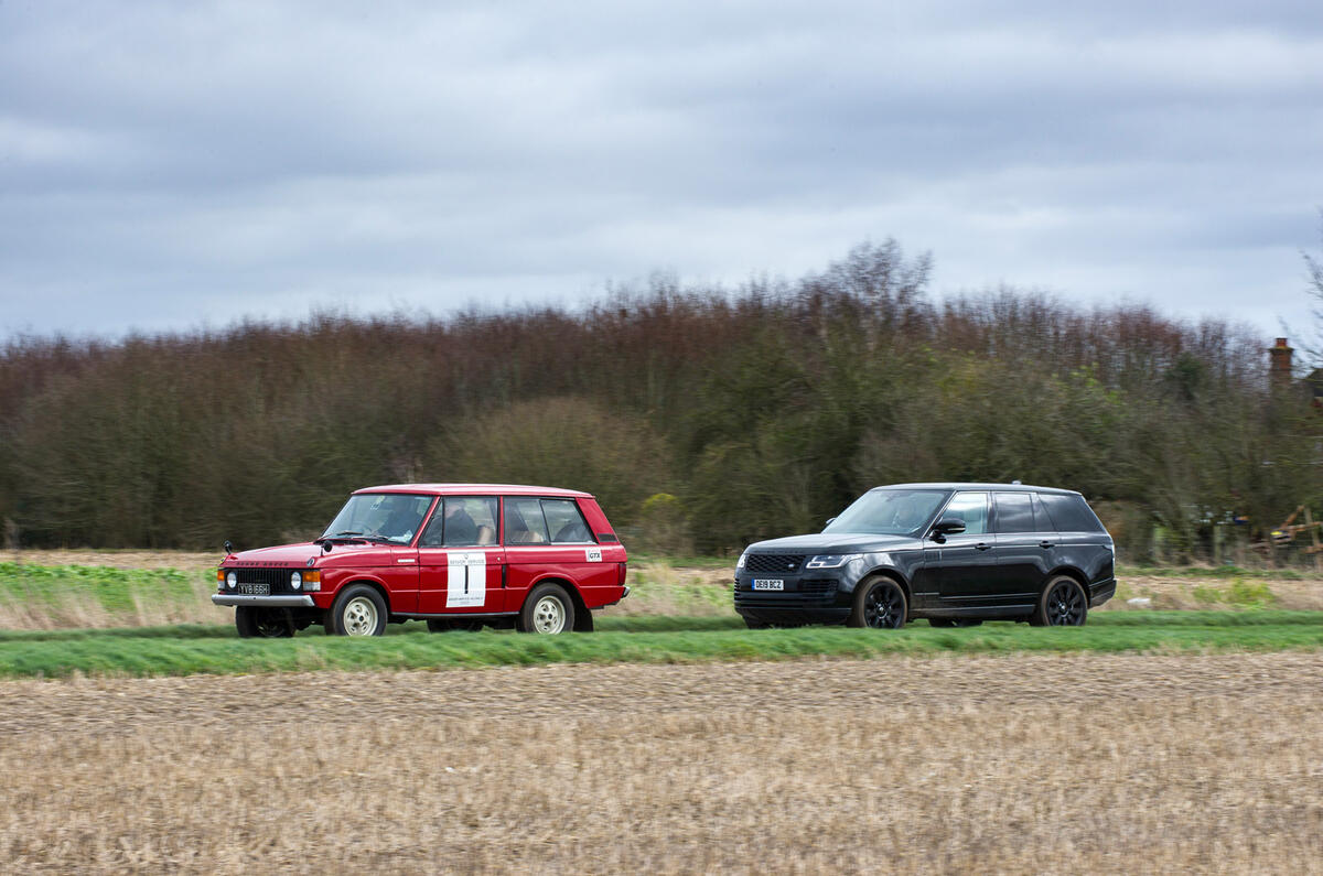 50 years of Range Rover: Mk1 prototype meets latest generation | Autocar