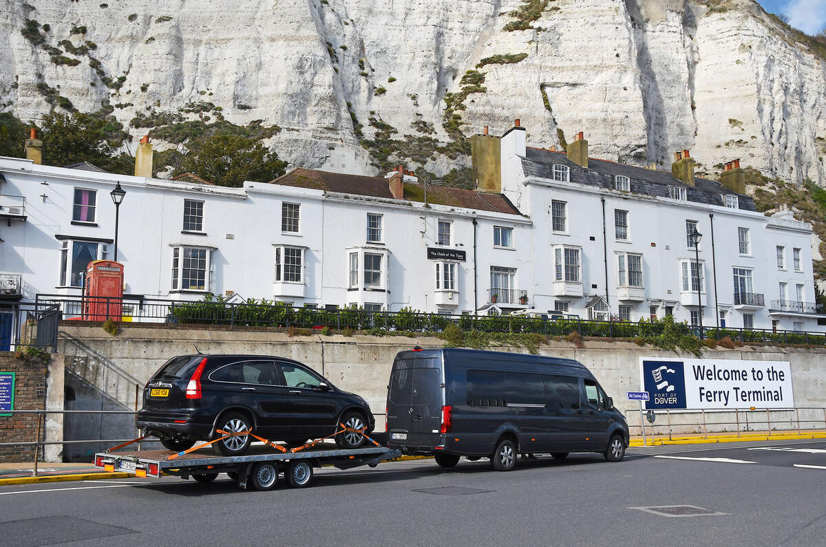 The white vans of Dover: Inside the port's used car exporting industry ...