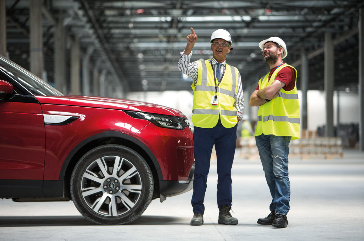 Driving the Land Rover Discovery to JLR's new Slovakian plant | Autocar