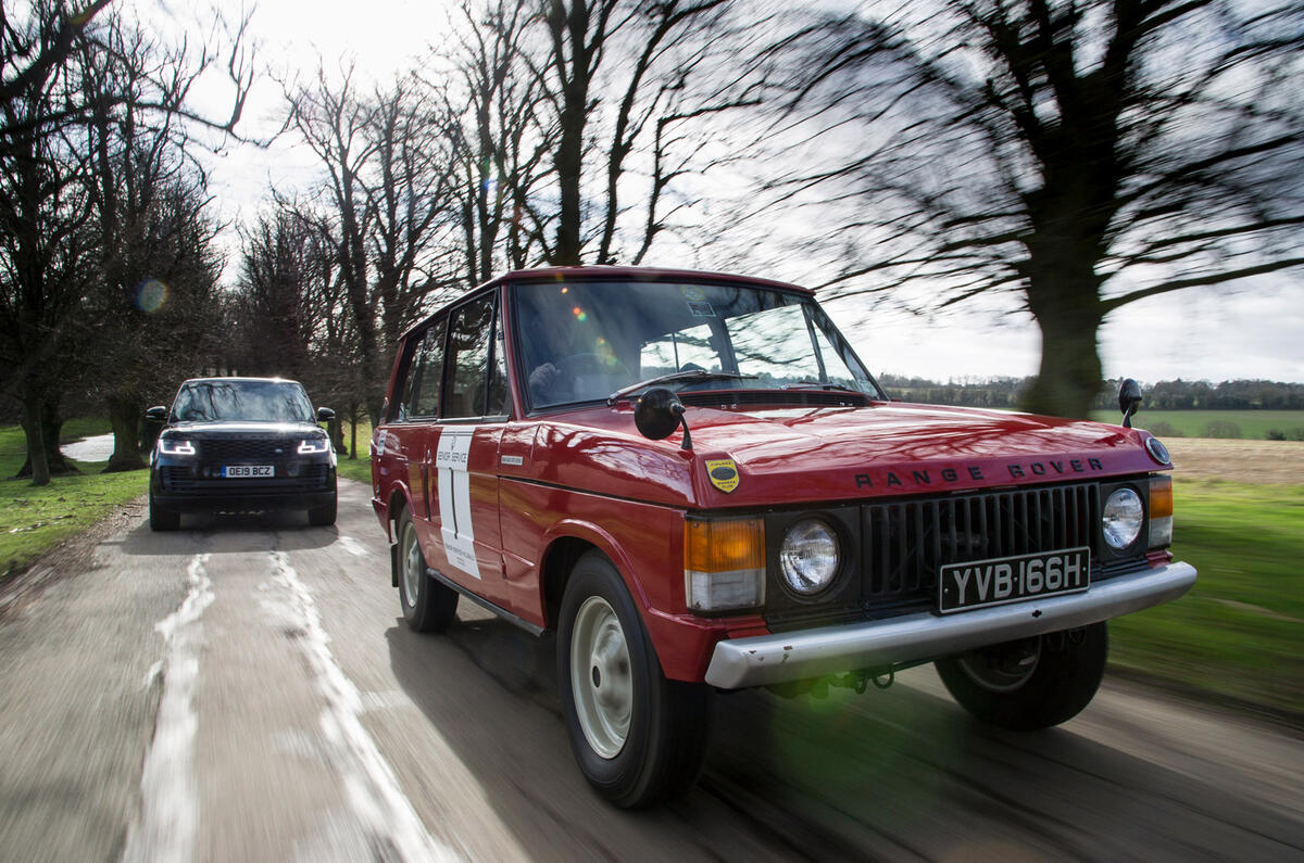 50 years of Range Rover: Mk1 prototype meets latest generation | Autocar
