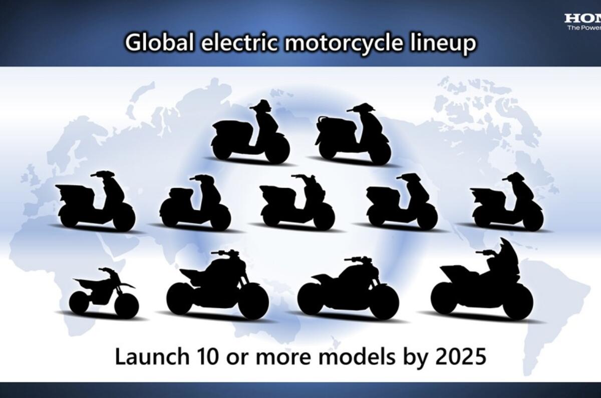 Honda to launch more than 10 electric motorbikes by 2030 | Autocar