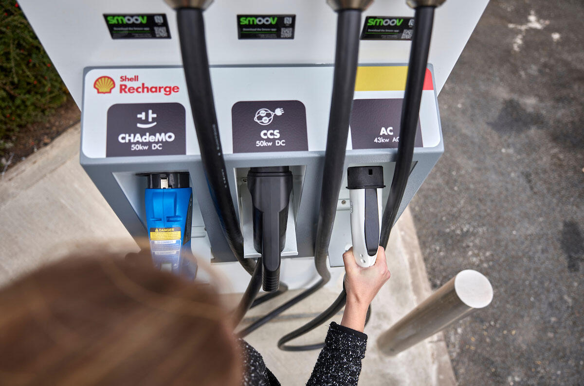 Shell Recharge electric car service launches first in UK forecourts ...
