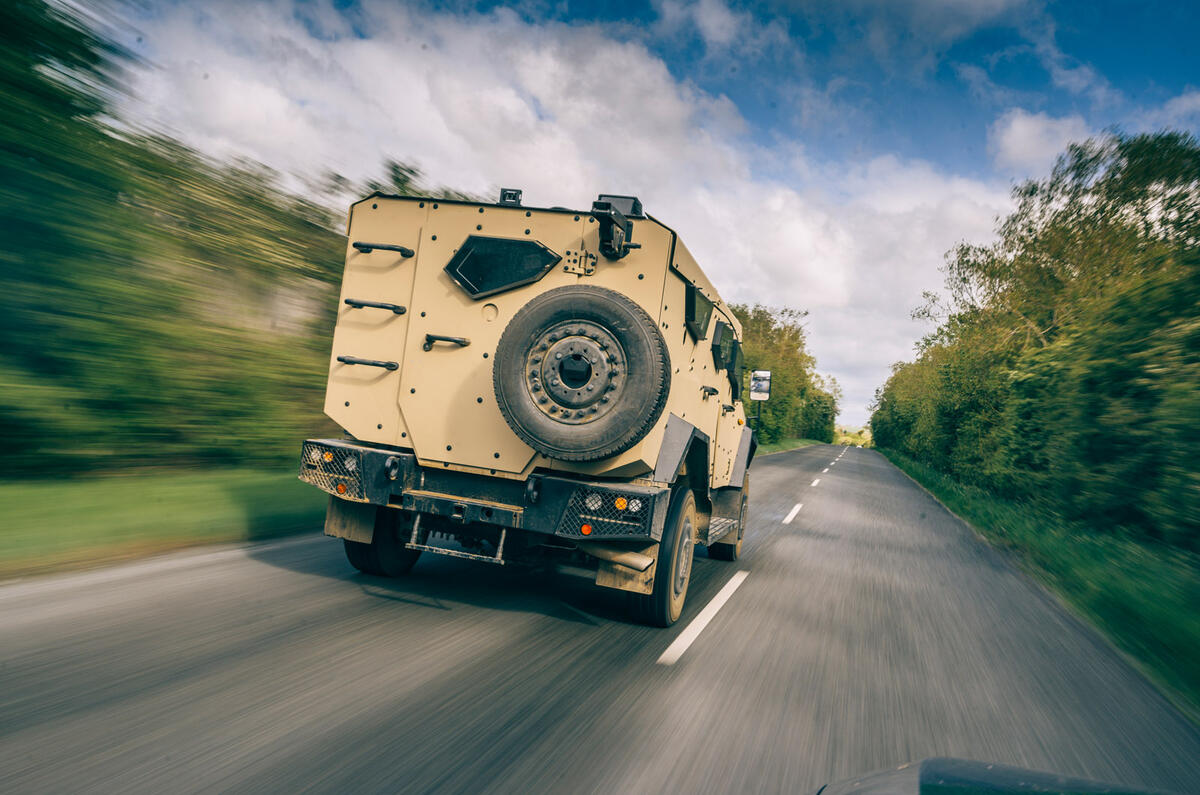 The Transporter: Driving an armoured Plasan Sandcat | Autocar