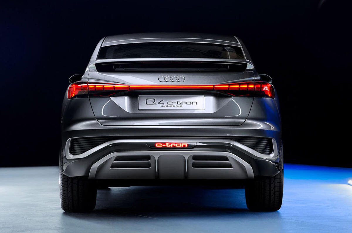 Audi Q4 Sportback E-tron is maker’s seventh EV by 2021 | Autocar