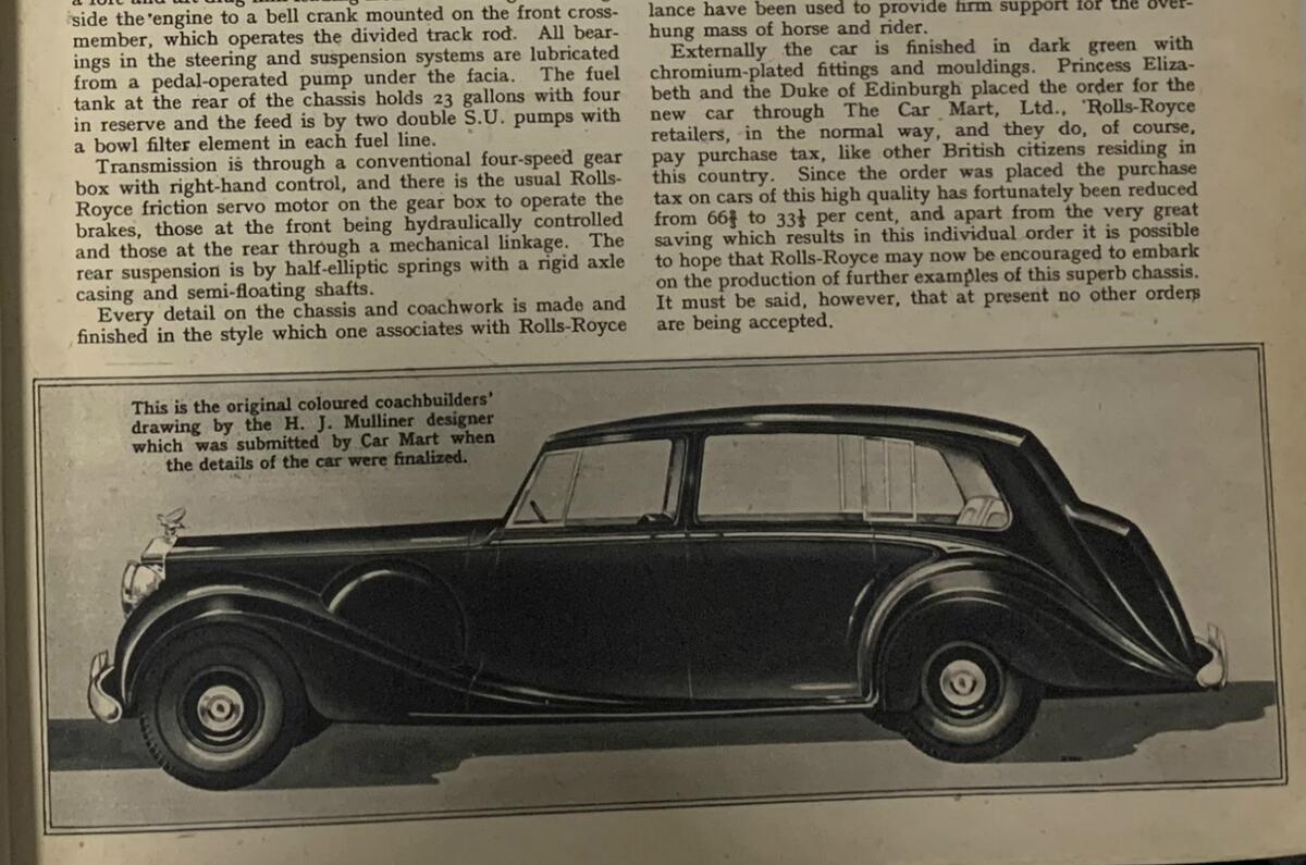 From the archive: A royal Rolls-Royce | Autocar