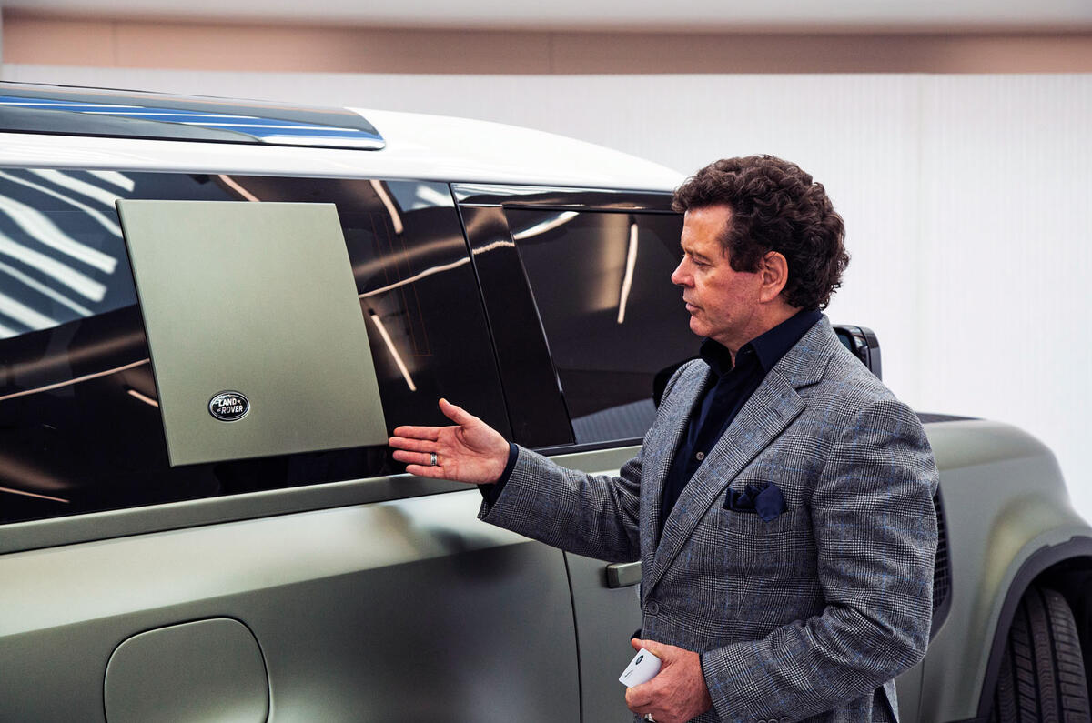 Land Rover design chief Gerry McGovern on the Defender and future ...