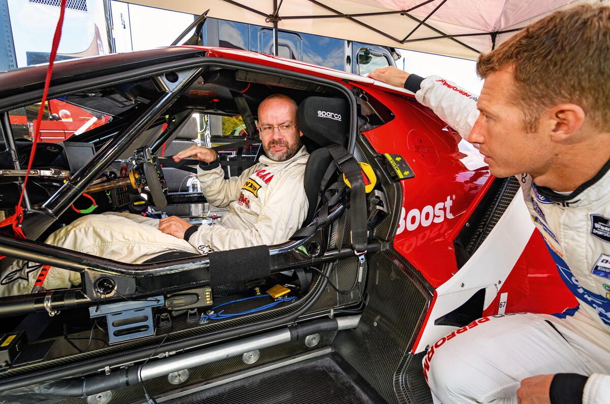 Bred for endurance: Ford GT race car driven on track | Autocar