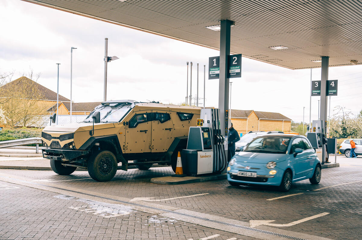 The Transporter: Driving an armoured Plasan Sandcat | Autocar