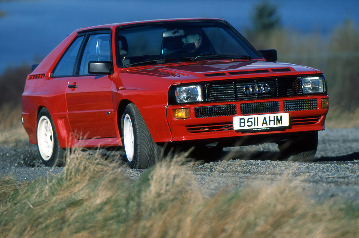 40 years of Audi 4WD: Quattro and RS 2 meet R8 and RS6 | Autocar