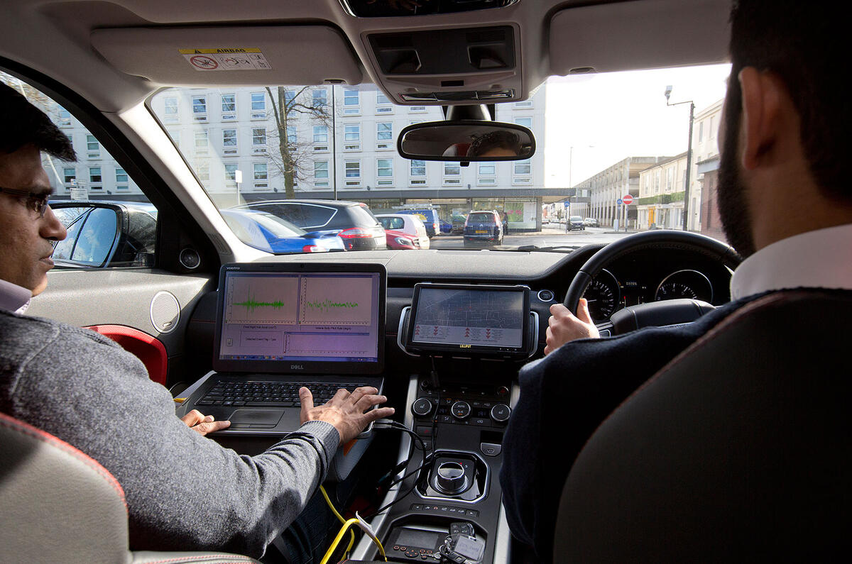 Pothole detection system showcased by Jaguar Land Rover | Autocar