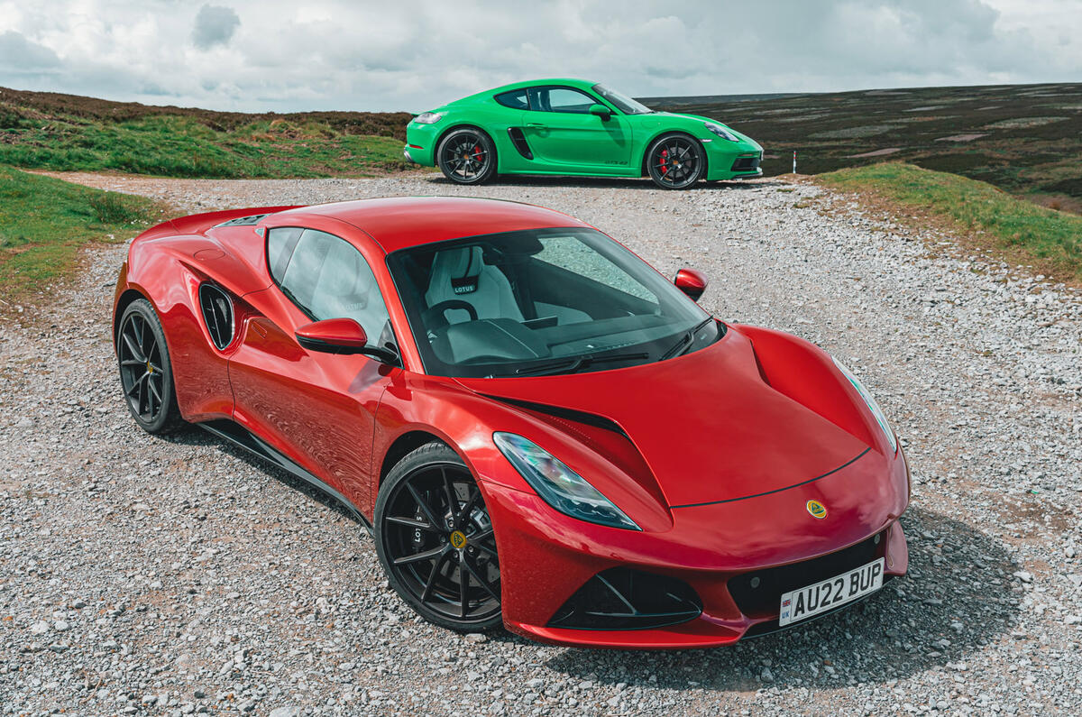 Lotus Emira Vs Porsche Cayman Gts 4 0