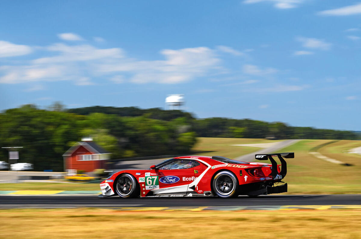 Bred for endurance: Ford GT race car driven on track | Autocar