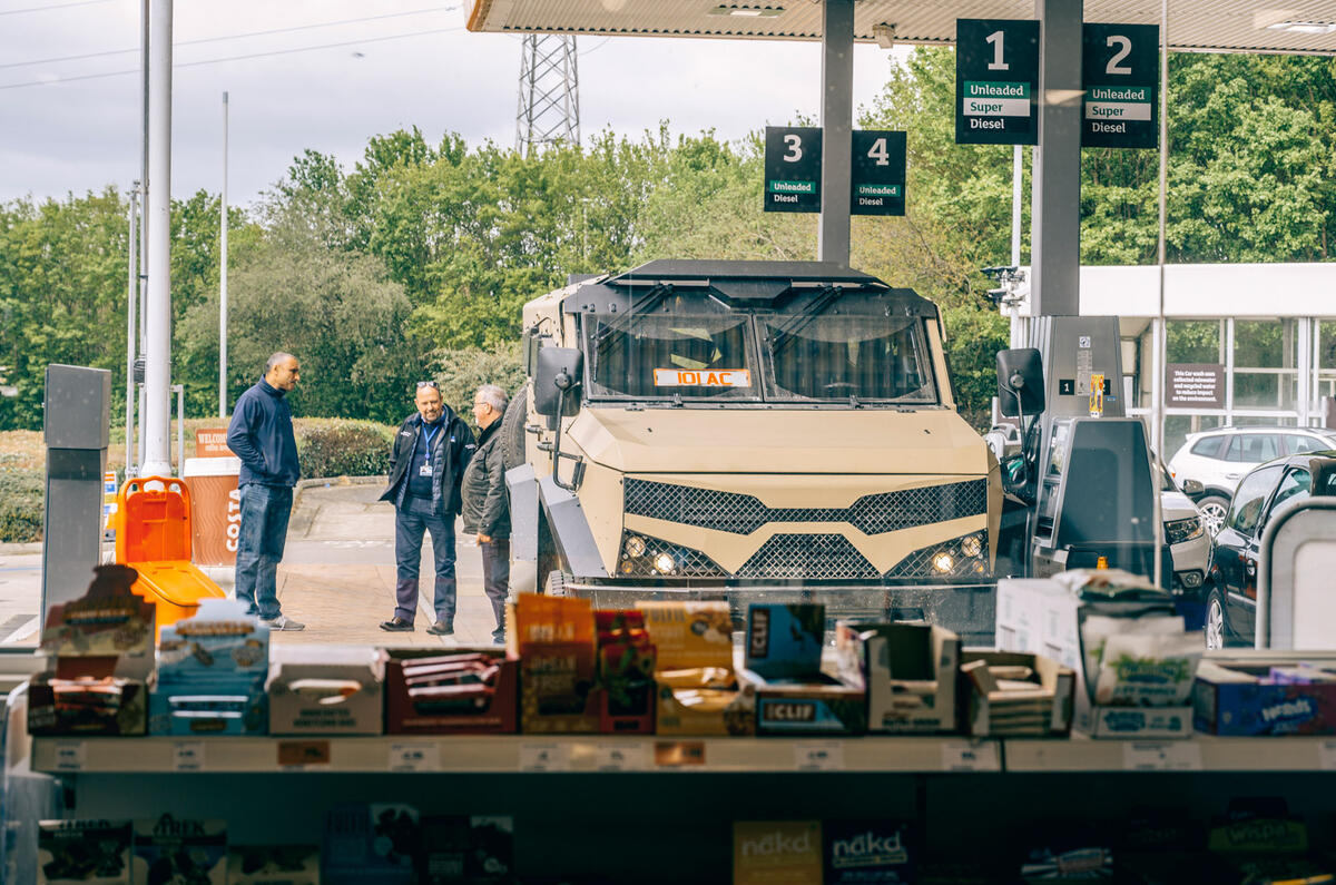 The Transporter: Driving an armoured Plasan Sandcat | Autocar