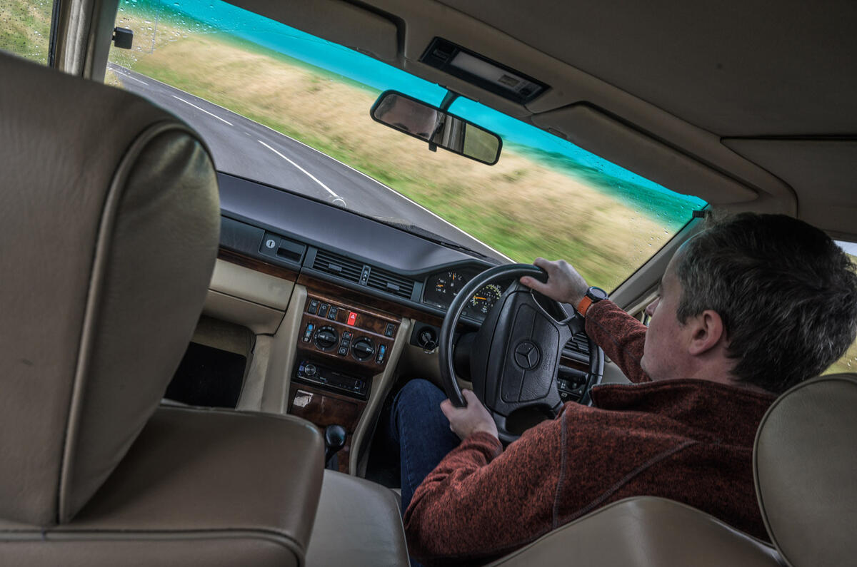 Still a class apart? Driving the W124 Mercedes E-Class | Autocar