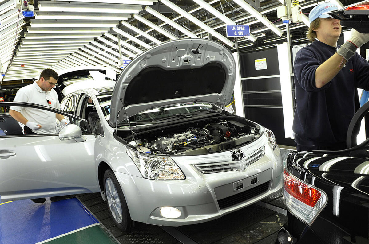 Building 40 new cars per hour: Inside Toyota's Burnaston plant | Autocar