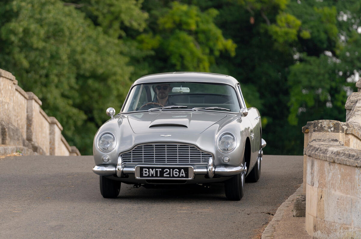 Evolution of Q: Goldfinger-spec DB5 vs 2021 recreation | Autocar