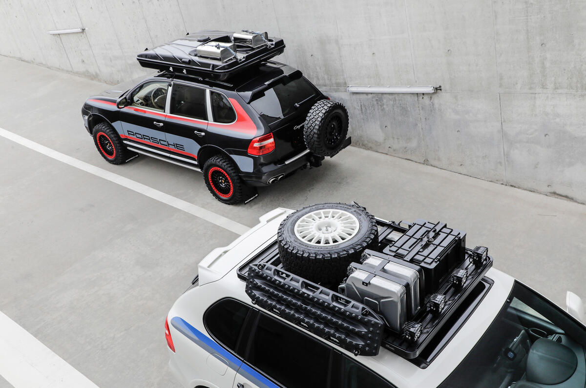 Original Porsche Cayenne gets retro rally-themed redesign | Autocar