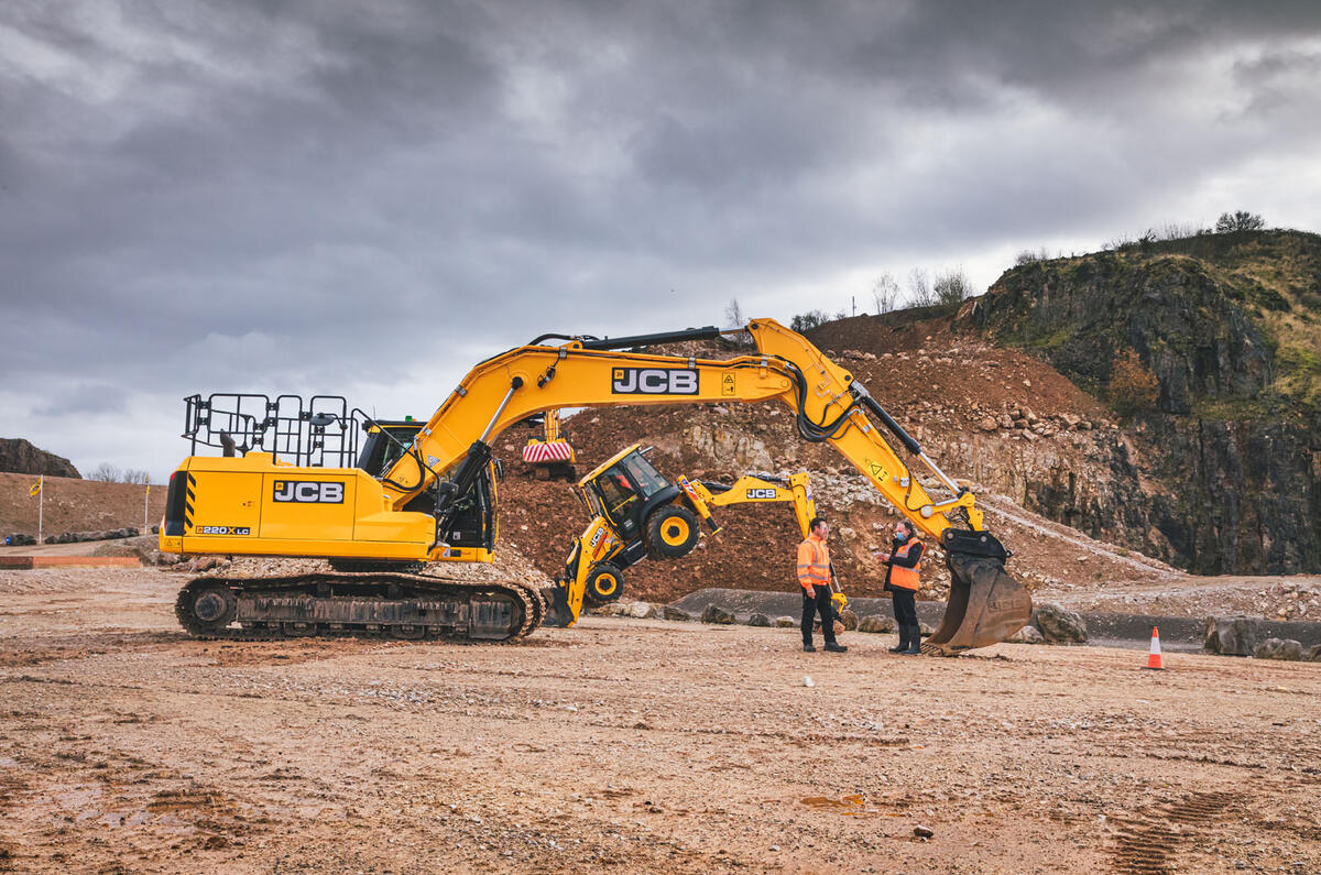 New digs: Driving three of JCB's finest earth movers | Autocar