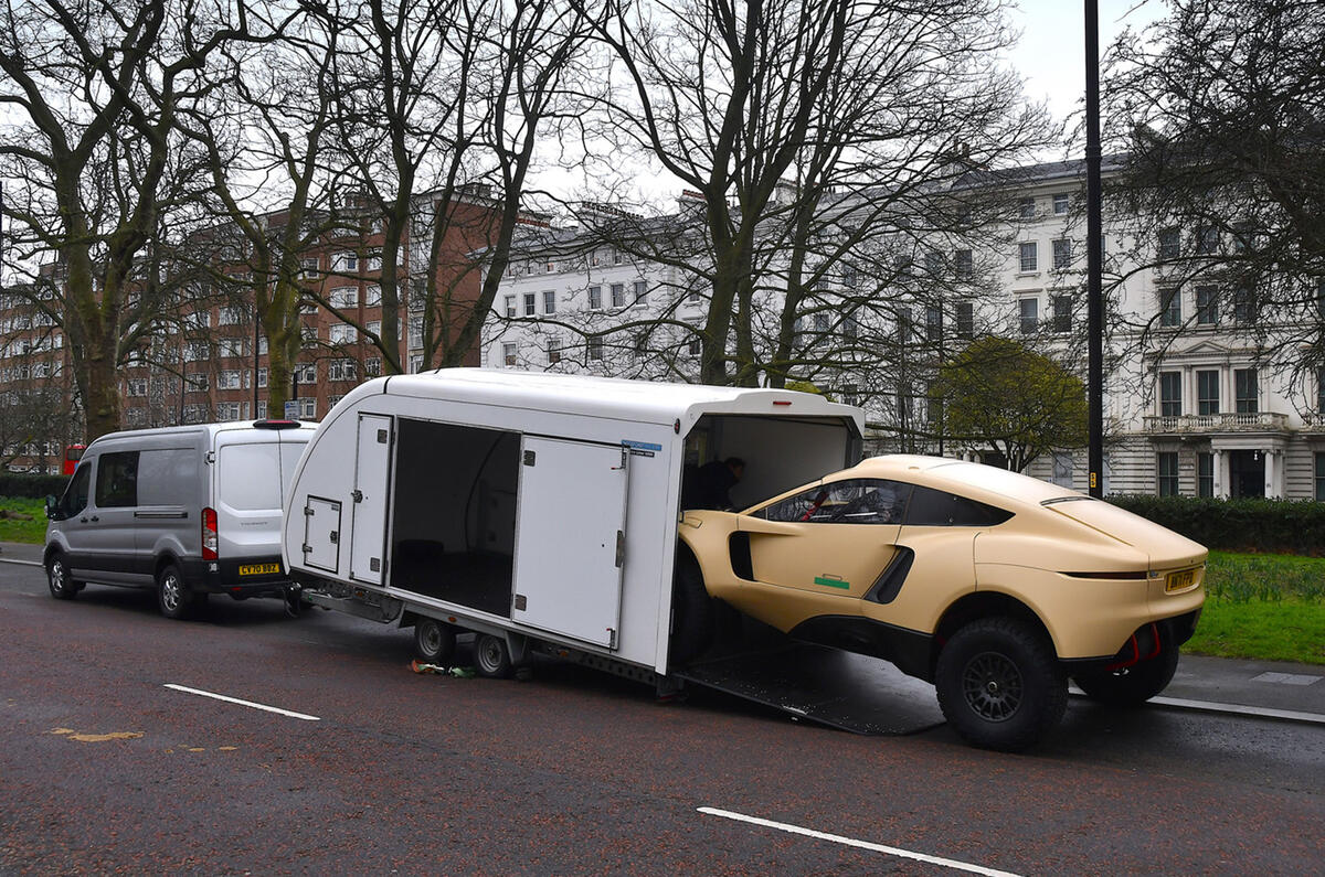 Ultimate Chelsea tractor: Prodrive Hunter meets central London | Autocar