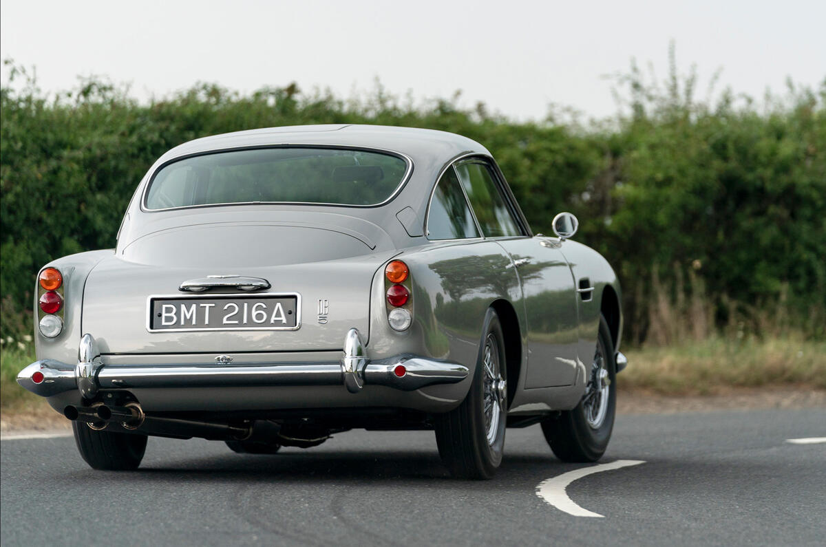 Evolution of Q: Goldfinger-spec DB5 vs 2021 recreation | Autocar