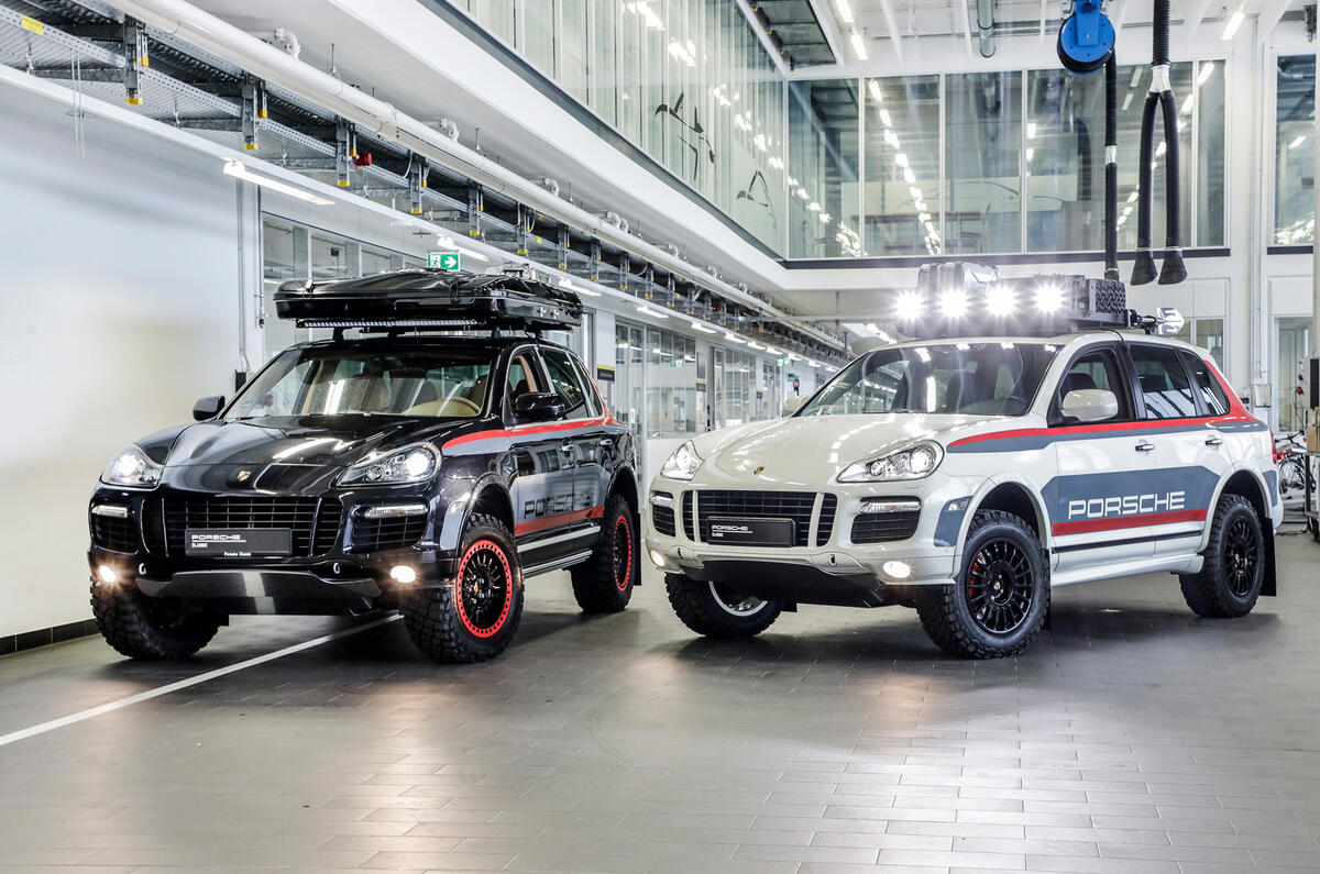 Original Porsche Cayenne gets retro rally-themed redesign | Autocar